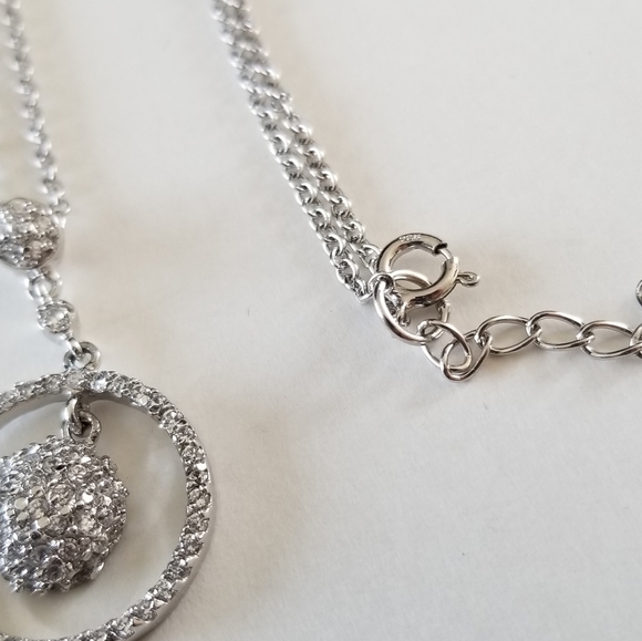 925 Sterling Silver | Jewelry | 925 Sterling Center Cluster Silver ...